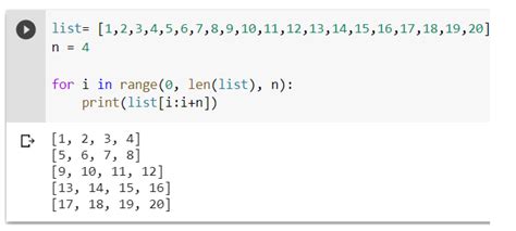 How Do You Split A List Into Evenly Sized Chunks In Python I2tutorials