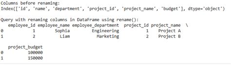 Duplicate Columns When Querying Sqlalchemy Into Pandas Dataframe Geeksforgeeks