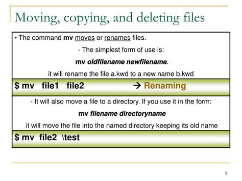 Ppt Using Linux Commands2 Powerpoint Presentation Free Download