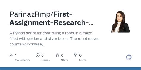 Github Parinazrmp First Assignment Research Track A Python Script For Controlling A Robot