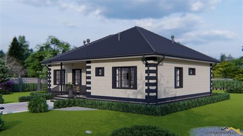 Одноэтажный дом 14 10 8 S 246