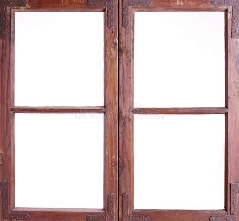 Old Window Frame Stock Photo Image Of Brown Household 716870