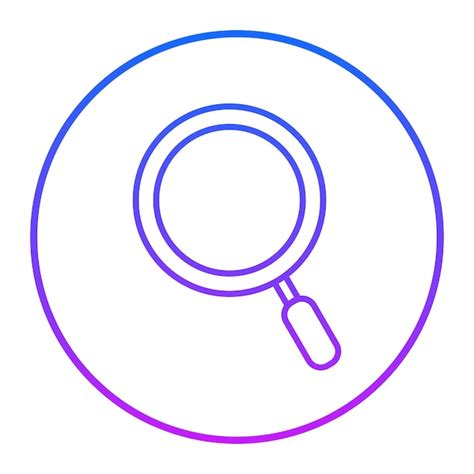 Premium Vector Magnifying Glass Vector Illustration