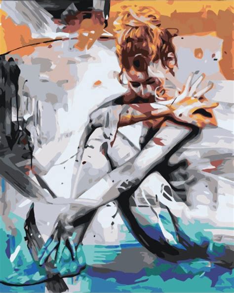 Картина по номерам Девушка