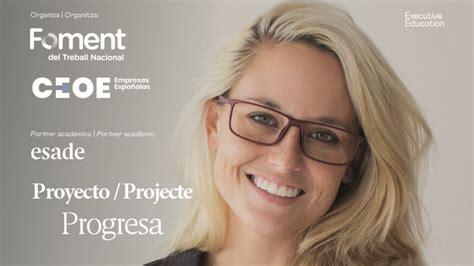 Impulsa Tu Carrera Profesional Con El Proyecto Progresa Foment Del Treball