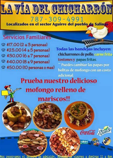 La Vía Del Chicharrón Salinas Pr