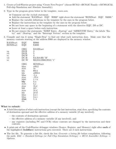 1 Create A Codewarrior Project Using Create New