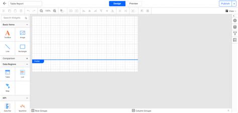 basics of ssrs tablix data region bold reports