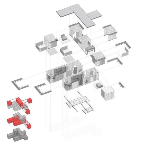 A Modular Unit Assembly Diagram By First Year Student Davis Butner