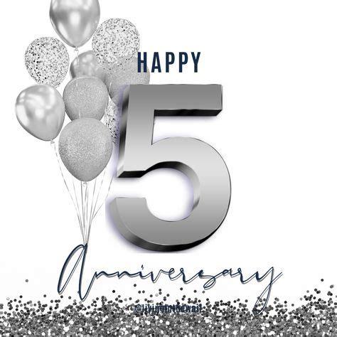 Happy 5th Work Anniversary Images