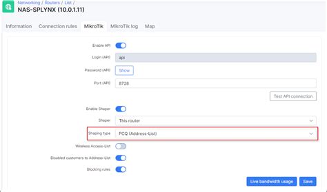 Mikrotik Queue Speed Limits Splynx Docs