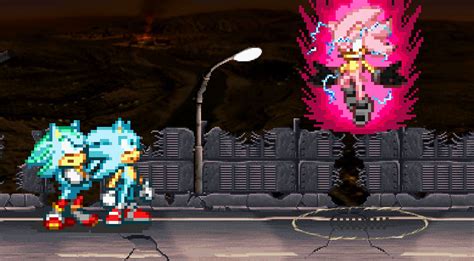 Super Sonic Ruby Transformation By Justinpritt16 On Deviantart