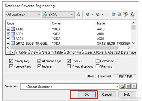 使用powerdesigner反向生成oracle数据库的pdm文件powerdesigner生成pdm文件 Csdn博客