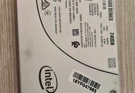 Серверный Ssd Intel S4500 240gb Festima Ru частные объявления
