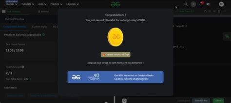 Gfg160 Codingchallenge Geeksforgeeks Problemsolving Datastructures Manisha Maurya