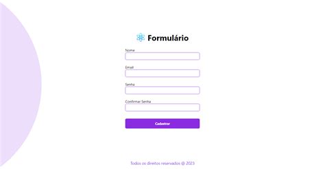 Github Renildobsantos Formulario React Formulário React Js Com