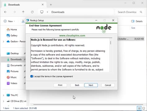 Install And Use Nodejs On Windows 11 Windows 10 Cloudspinx
