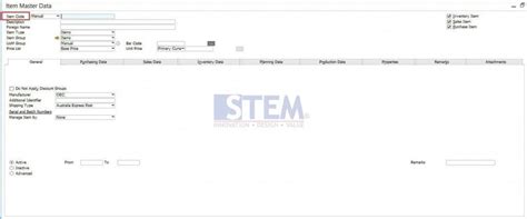 Mengubah Deskripsi Field Sap Business One Indonesia Tips Stem Sap Gold Partner