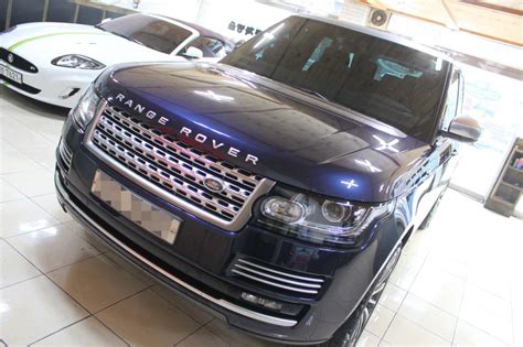 시공사진 레인지로버 보그 3m High Performance Ppf 무황변 스크래치 자가복원 에어프리자동차 도장보호용 필름 풀 패키지 시공