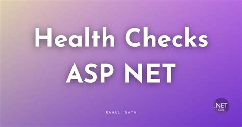 David Pallmann On Linkedin Monitor Your Applications Health Checks In Asp Net Core