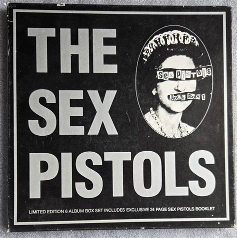 Rare Vintage The Sex Pistols Jock Box 1 6 X Vinyl Lp Box Set