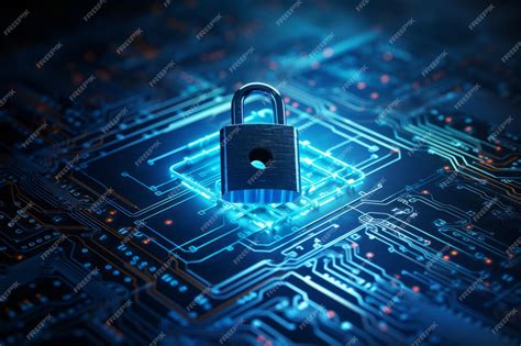 Premium Photo Securing Private Data Unlocking The Concept Of Cyber