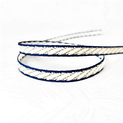 Double Sided Picot Edge Braid Rose Mille