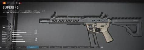 Cod Mw3のsuperi 46の性能とカスタムを究める