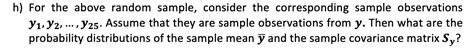 Solved Let The Random Vector X Follows A Normal Chegg