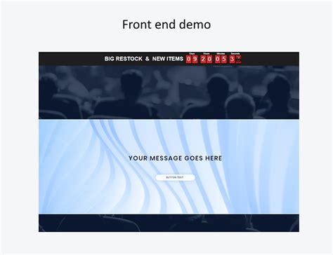 Powerful Countdown Timer Wix App Market
