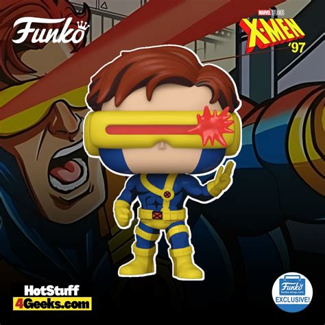 2023 New X Men 97 Cyclops Funko Pop Funko Shop Exclusive