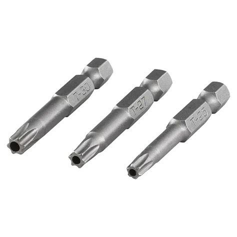 Wolfcraft Bit Set Solid Safety Torx Mit Stift Tx 252730 50 Mm 3