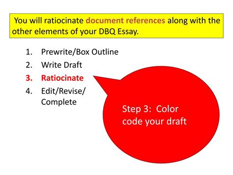 PPT Writing A DBQ Essay PowerPoint Presentation Free Download ID
