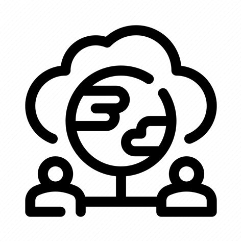 Cloud Technology Communication Connection Network Global Share