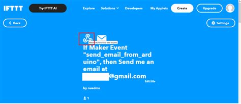 Como Enviar Alertas De E Mail Do Arduinoesp8266esp32 Através Do Iftt