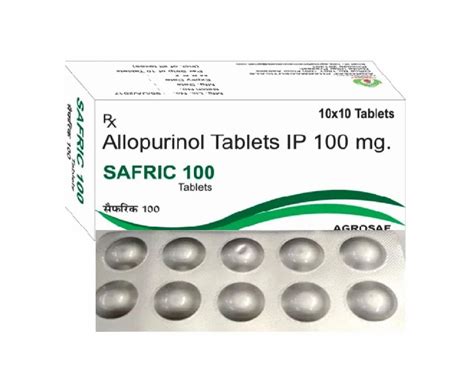 Allopurinol 100 Mg Tablets At ₹ 421strip Mayo Hospital Nagpur Id
