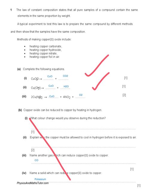 Stoichiometry 2 Qp Solved Pdf Alkene Mole Unit