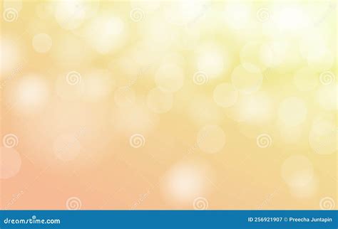 Sun Light Bokeh Soft Light Abstract Background Stock Vector
