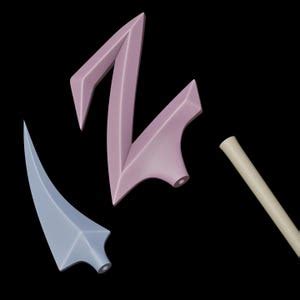 Lord Zedd Staff 3d Model Power Rangers Cosplay Stl File Lord Zedd