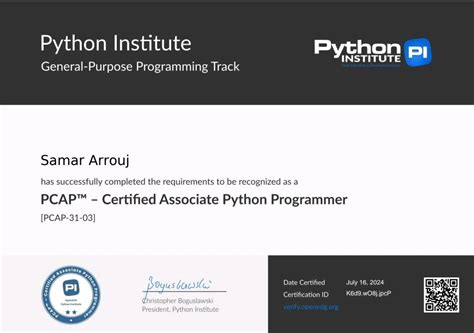 Samar Arrouj On Linkedin Pcap Python Pcap Certification