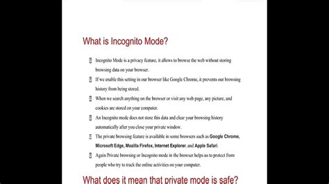 61 What Is Incognito Mode Computerhardware Computertechnology