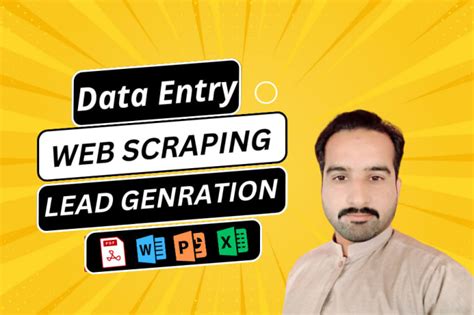 Do Web Scraping Email Collection Data Entry And Data Collection By