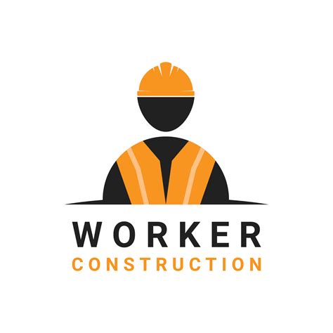 Construction Workers Logo Design Template 24647147 Vector Art At Vecteezy