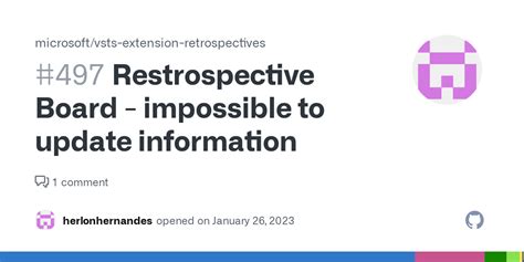 Restrospective Board Impossible To Update Information · Issue 497