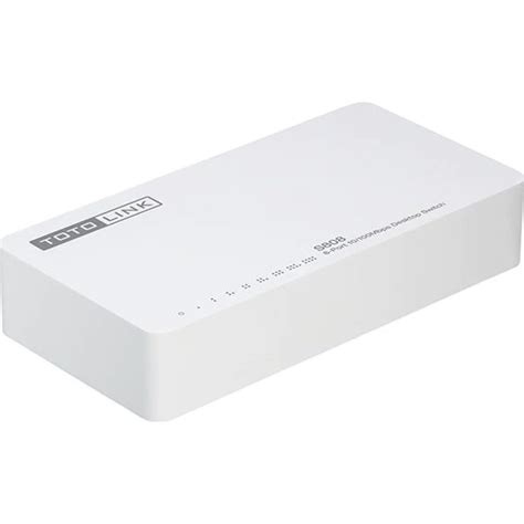 8 Port 10 100m Ethernet Desktop Switch Totolink S808 Διακλαδωτής Δικτύου