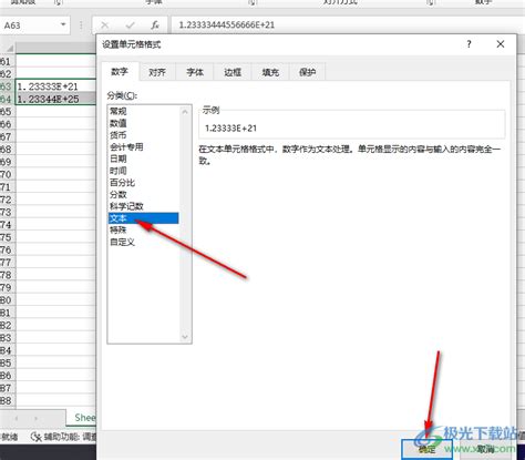 Excel单元格数字显示e怎么办? Excel单元格数字显示e的解决方法 极光下载站 Excel单元格数字显示e怎么办? Excel单元格数字显示e的解决方法 极光下载站