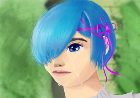 Rem Re Zero Fanart By Moonikaya On Deviantart