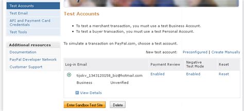 Java Paypal Sandbox Integration Api Credentials Not Found Stack