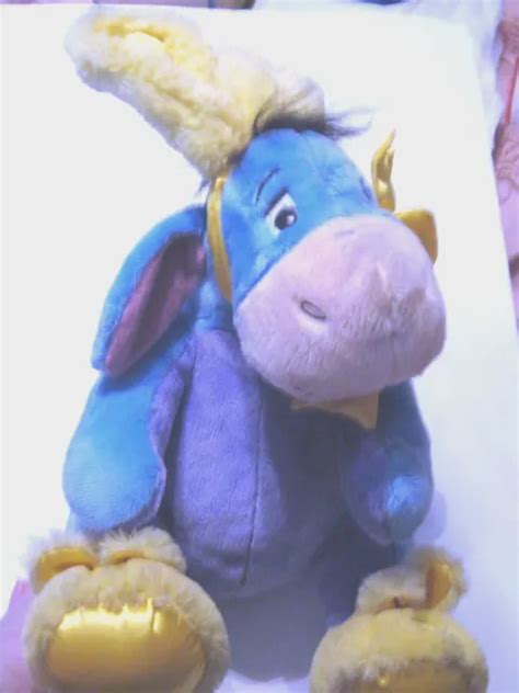 Disney Store Exclusive Winnie The Pooh Eeyore As Easter Bunny Outfit