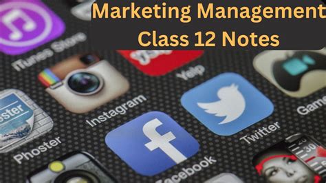 Marketing Management Class 12 Notes Commerce Clarity